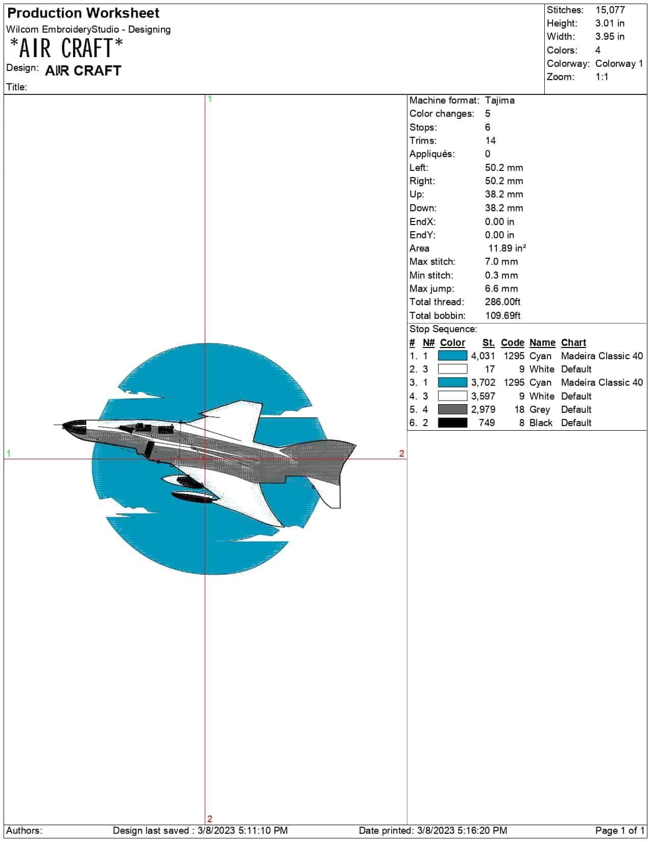 Air Craft - 24by7 Digitizing